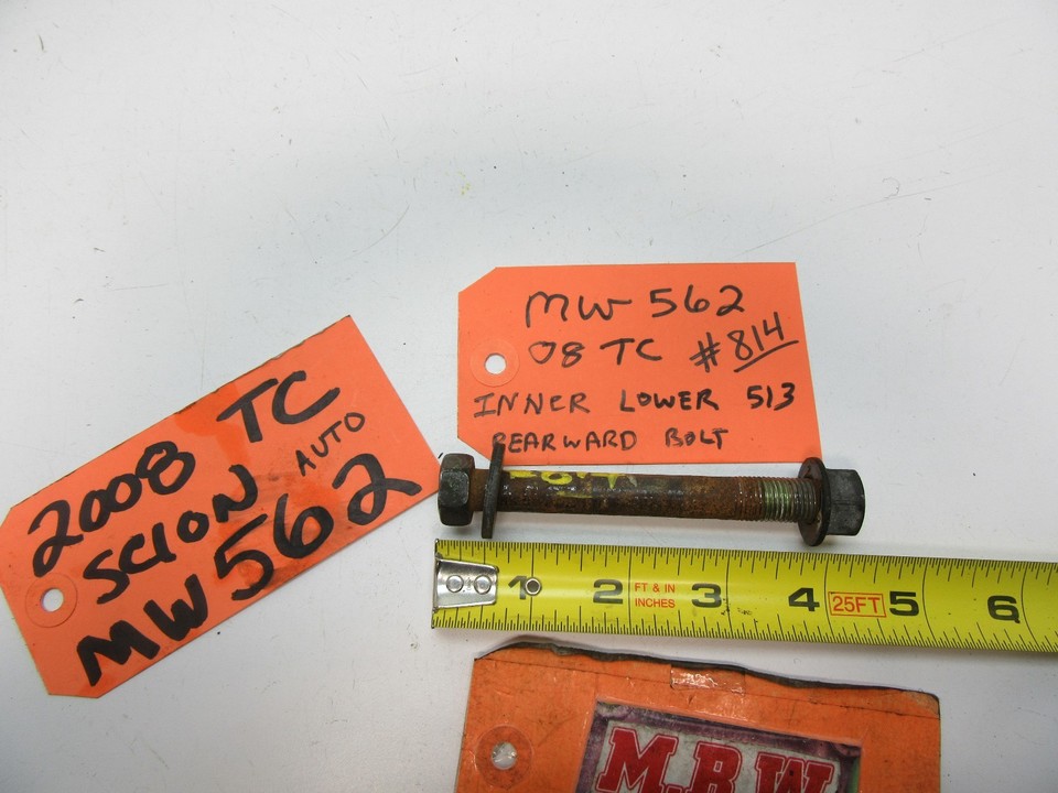 05-10 SCION TC RIGHT LEFT REAR BOLT NUT CONTROL ARM LINK REARWARD BACK ...