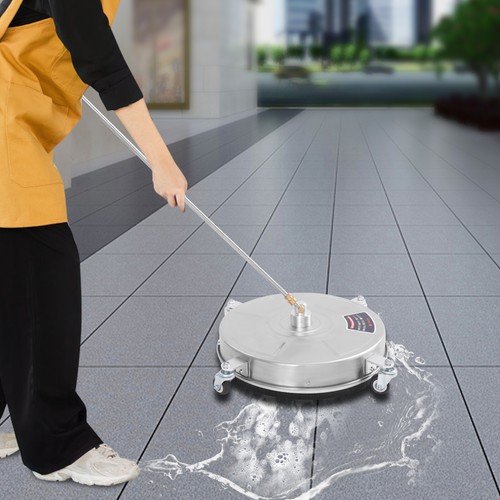 2-Nozzles Stainless Steel Surface Cleaner Round Surface Cleaning ...