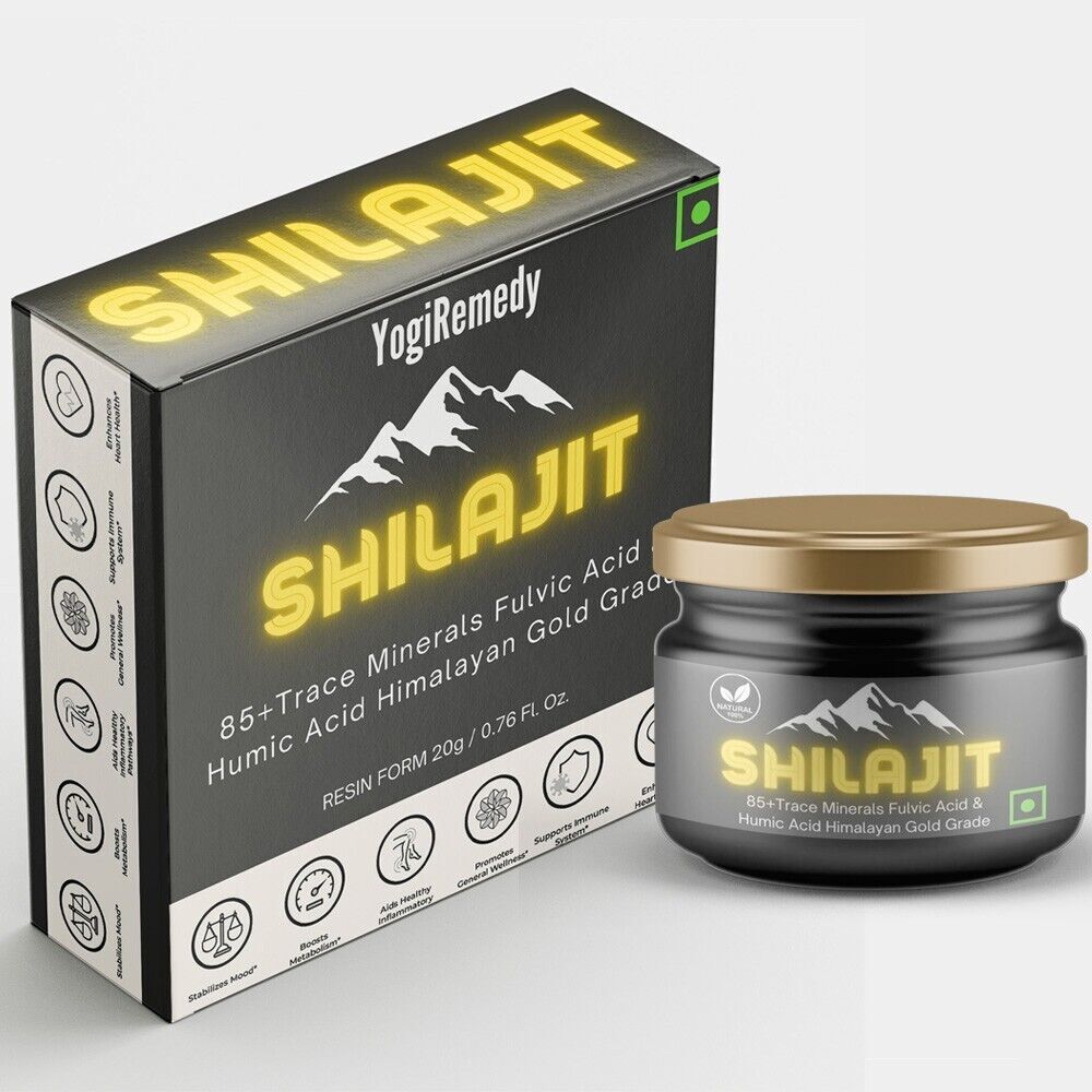 100% Organic Himalayan Shilajit, Pure Soft Resin, Extremely Potent ...