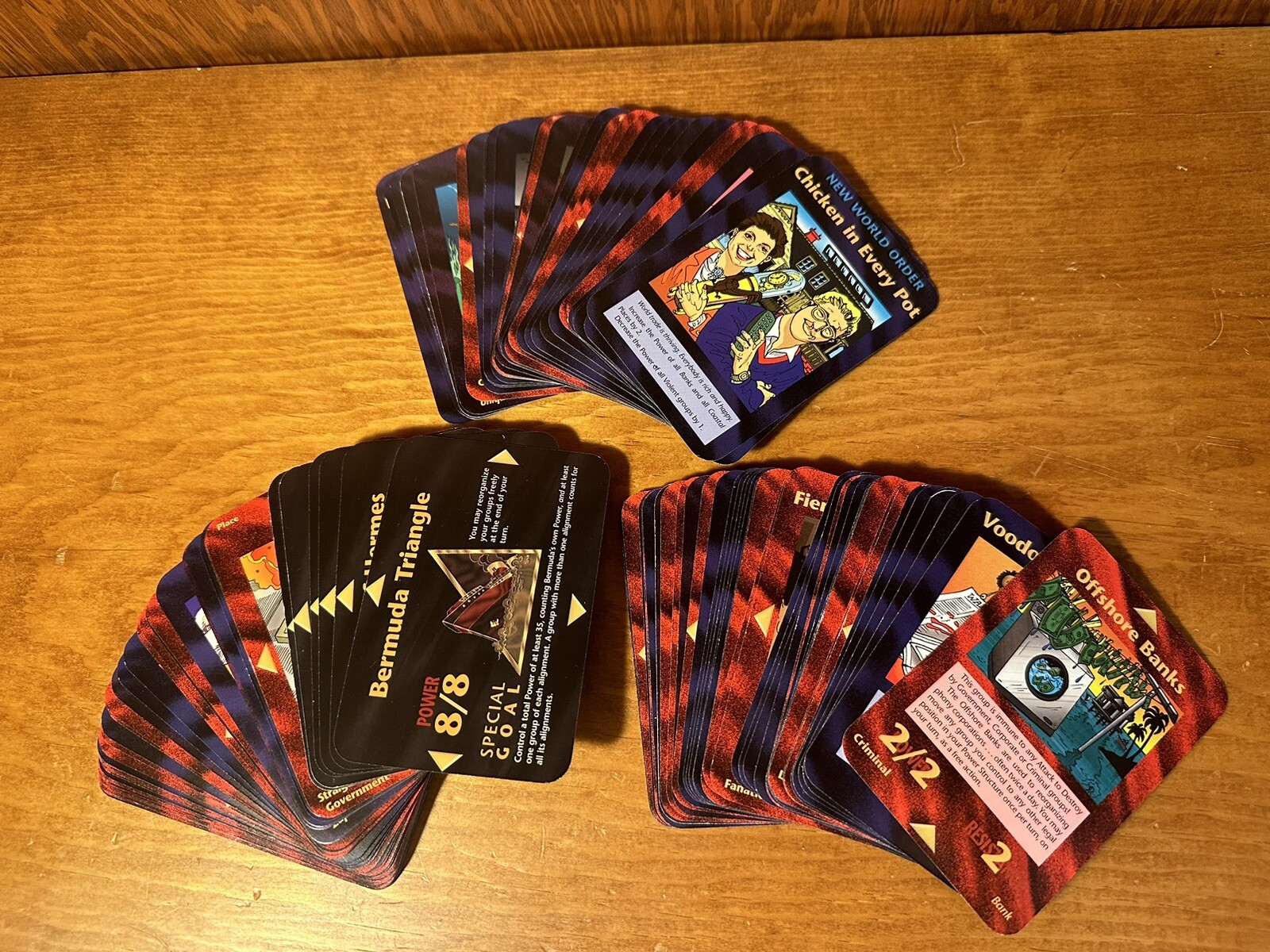 ILLUMINATI New World Order CARD GAME Lot of ~115 CCG LIMITED EDITION ...