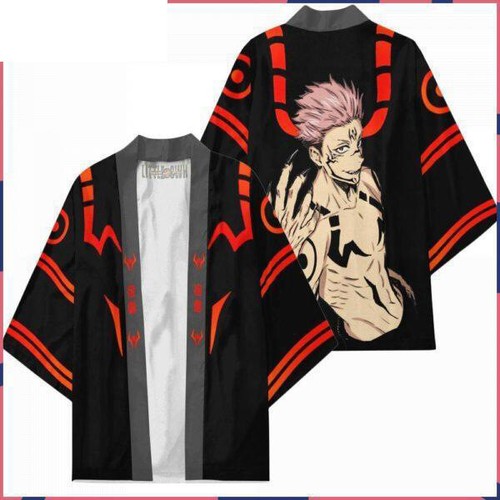 Jujutsu Kaisen Gojo Satoru Anime Cosplay Kimono Costume Haori Casual ...