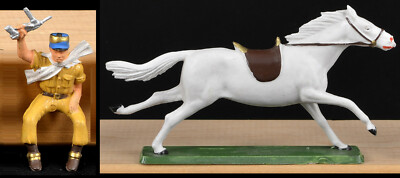 Starlux Mounted Foreign Legion Trooper with SMG 60mm painted horses ...