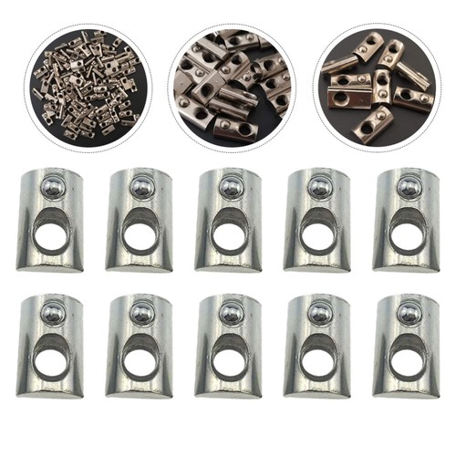 100pcs Aluminum Profiles T Slot T Connectors Nut T Slot Nut Hammer Head ...