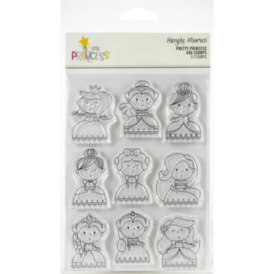 Little Princess Photopolymer Clear Stamps - Pretty Princess - CLEARANCE ...