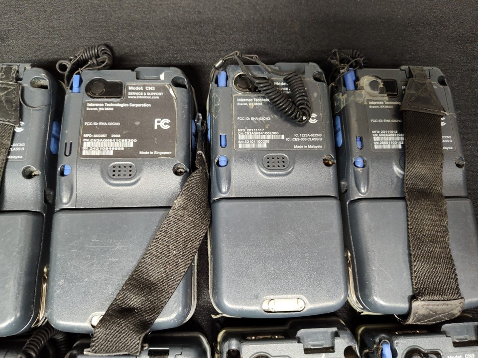Mixed Lot of 17 Intermec Mobile Computers CN3, CN70, CN70e & CN4-C ...