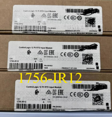 New 1756-IR12 /A ControlLogix Non-Isolated RTD Input 1756IR12 | eBay