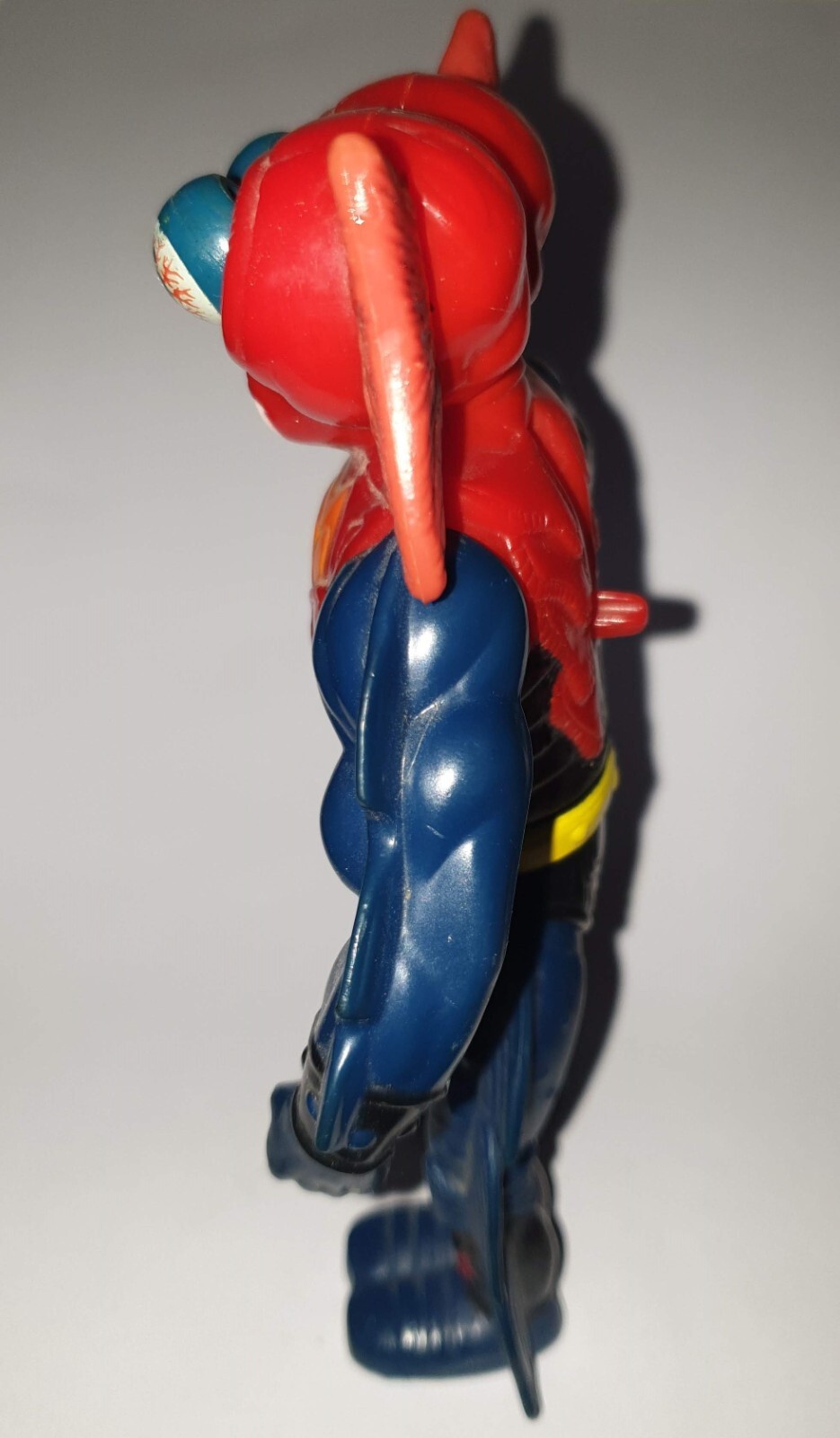 Rare He-Man / She-Ra Mantenna Figure 1984 Red and Blue eye version ...