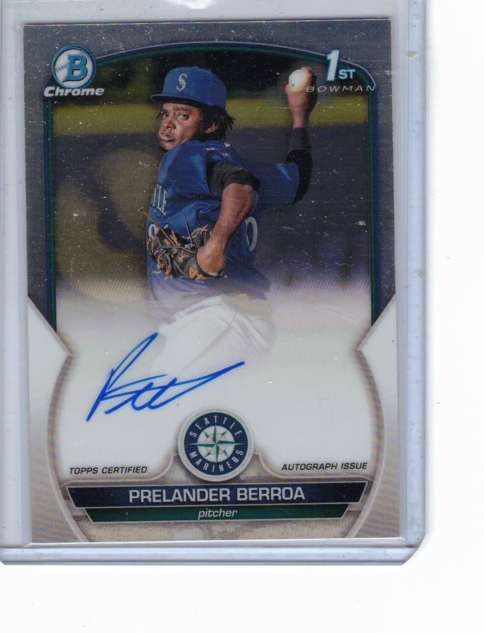 2023 Bowman Chrome Auto Prelander Berroa | eBay