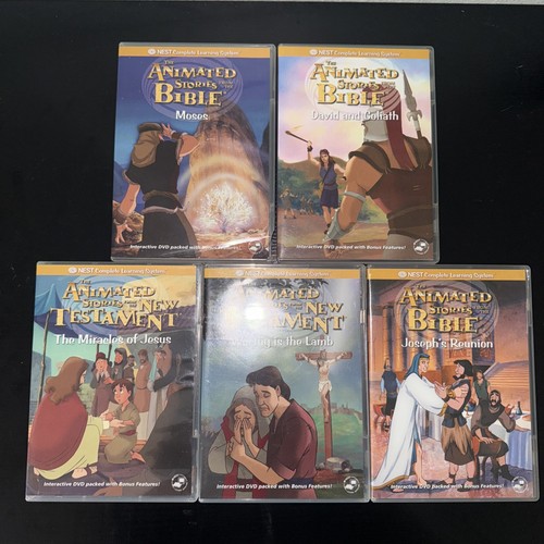 Living Scriptures/Nest Animated Hero Classics Lot of 5 | eBay