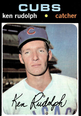 1971 Topps - #472 Ken Rudolph EX | eBay
