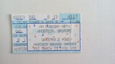ANDERSON BRUFORD WAKEMAN HOWE 1990 - YES band - New York City MSG ...