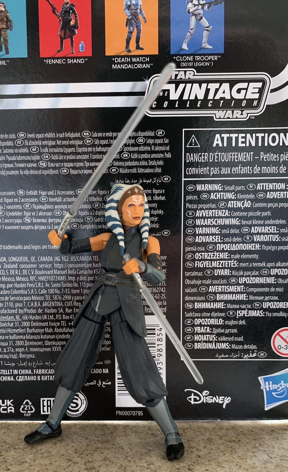 Star Wars Vintage Collection Jedi Ahsoka Tano Corvi s VC222 Mandalorian ...