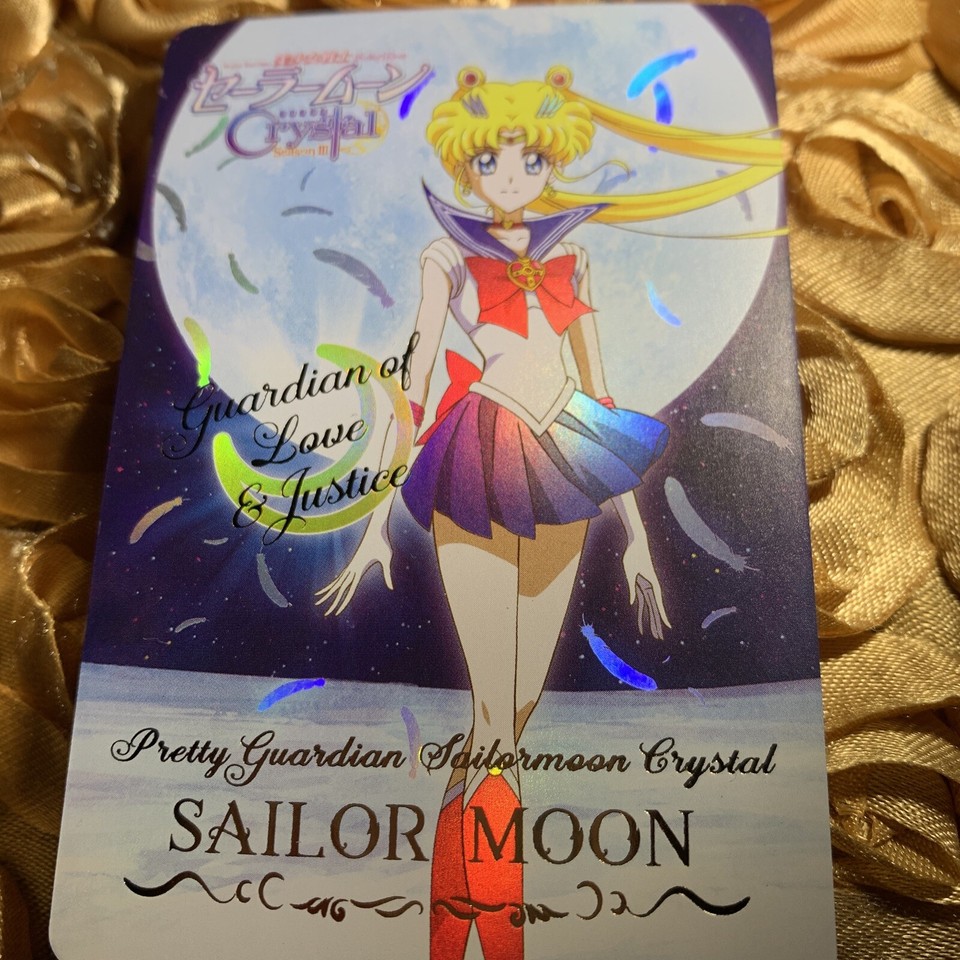 Sailor Moon CRYSTAL MOON edition Goddess Beauty Anime Foil Girl Card | eBay