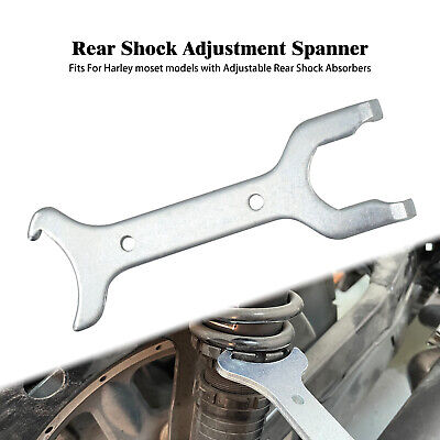 Rear Shock Adjustment Spanner Wrench Tool For Harley Softail Sportster ...