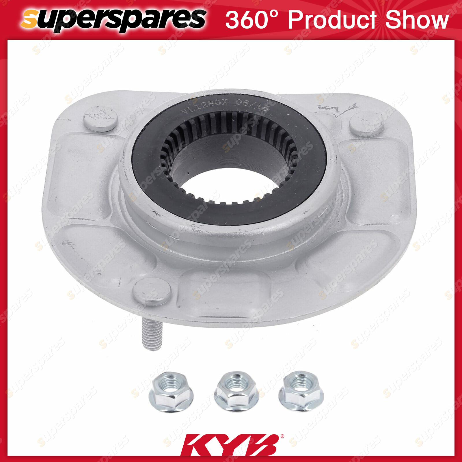 2x KYB Front Strut Top Mounts for Volvo S60 S80 Sedan V70 Wagon I5 I6 ...