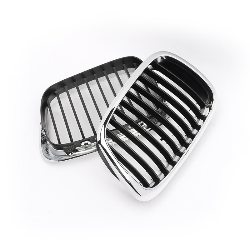 Pair Front Bumper Grille Grill For BMW E39 525i 528i 530i 540i M5 ...