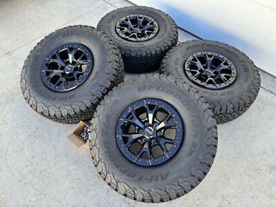 ️RAPTOR R ️37” 2023 BLACK FORD OEM BEADLOCK BFG KO2 TIRES WHEELS LUGS ...