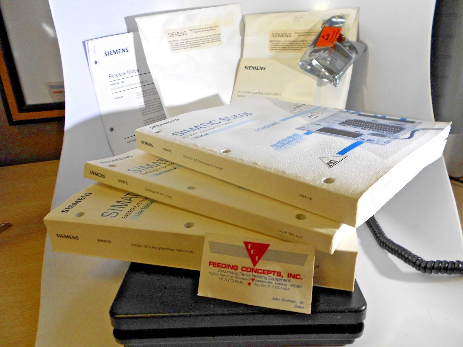 Siemens Software Pc505-6201 Tisoft Rel 4.3 With Manuals () for sale ...