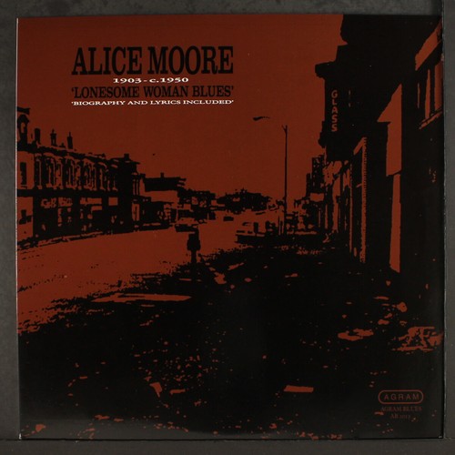 ALICE MOORE: lonesome woman blues AGRAM 12" LP 33 RPM Netherlands | eBay UK