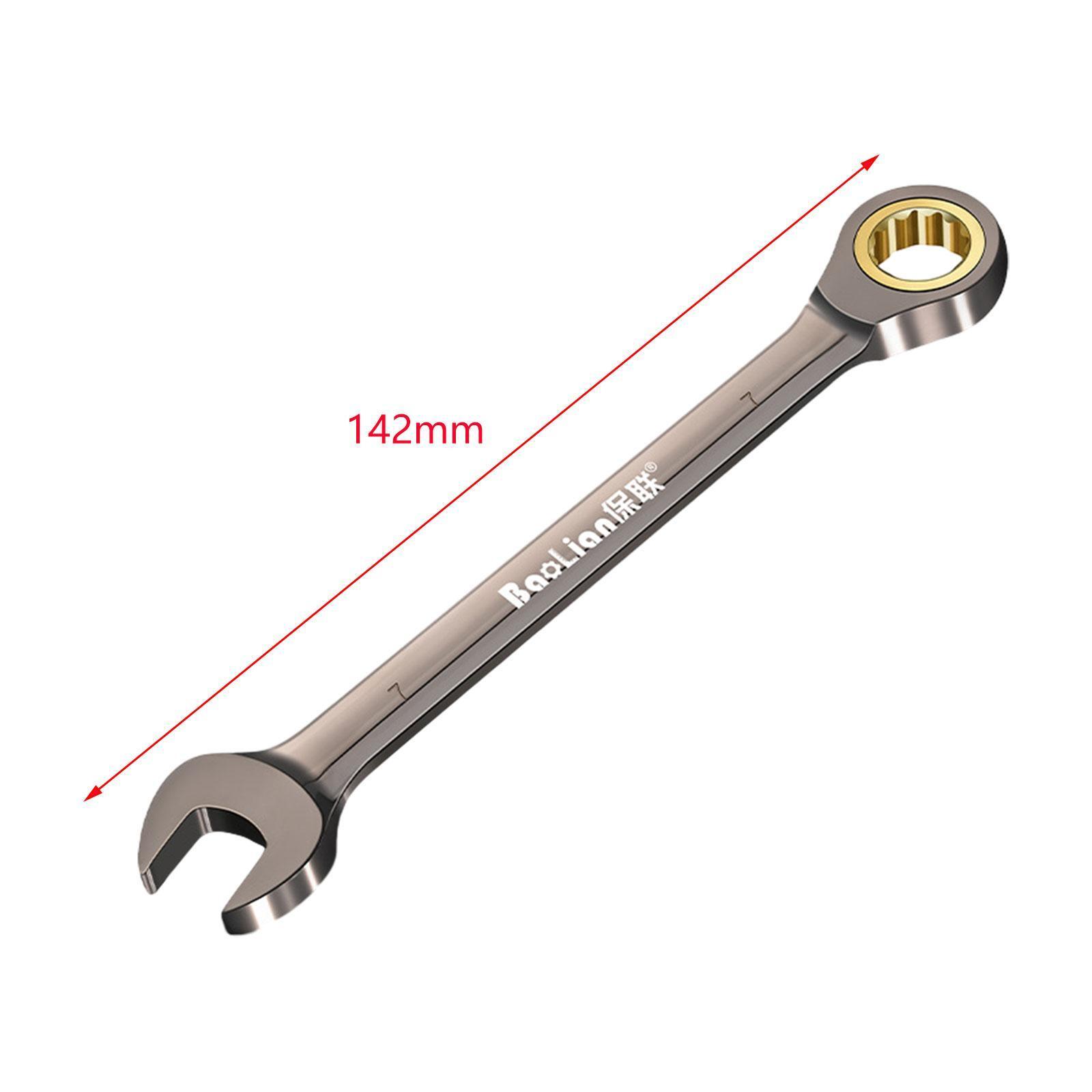 7mm Fixed Ratcheting Wrench Handle Spanner for Electrical Appliances ...