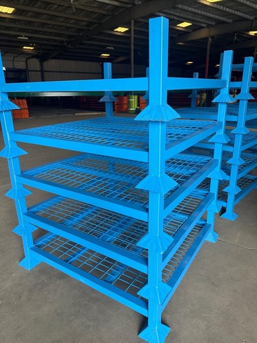 48" x 48" x 65"-69" H Stack Racks | eBay