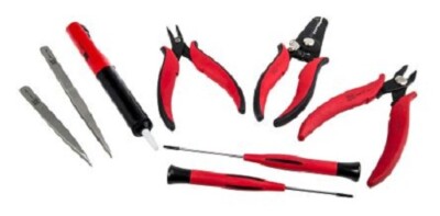 RS Pro ELECTRONICS TOOL KIT 9Pcs Cutters, Pliers & Precision ...