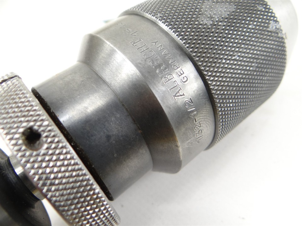 ALBRECHT KEYLESS DRILL CHUCK 1/32"-1/2" WITH R8 SHANK | eBay