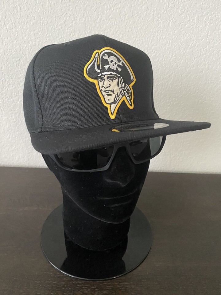 ⚾️ PITTSBURGH PIRATES CLASSIC THROWBACK BUC LOGO BLACK SNAPBACK HAT CAP ...
