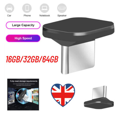 16GB/32GB/64GB Type-C Flash IPX-7 Waterproof Mini USB Flash Drive ...