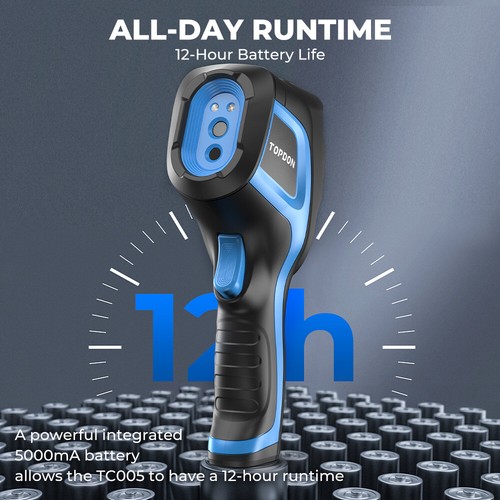 TOPDON TC005 256 x 192 IR Resolution Thermal Camera with 2MP Visual ...