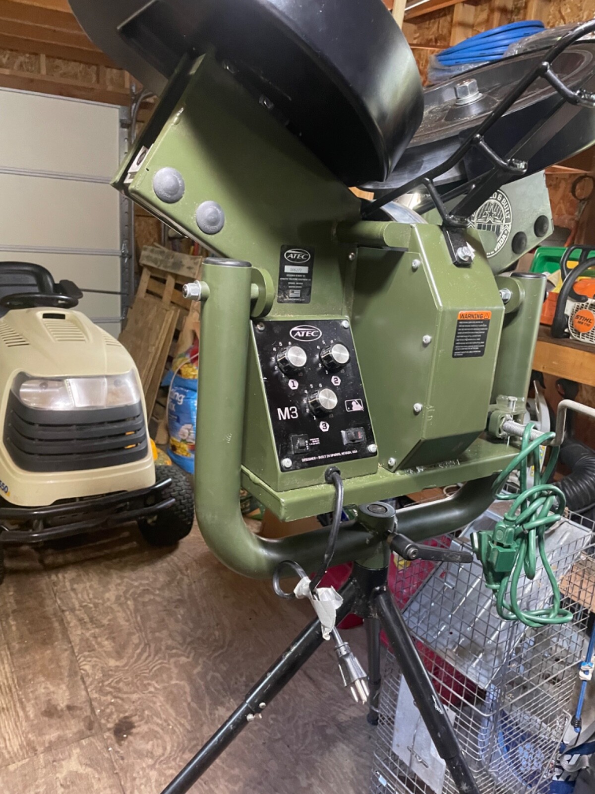 Atec 3 Axis Pitching Machine | eBay