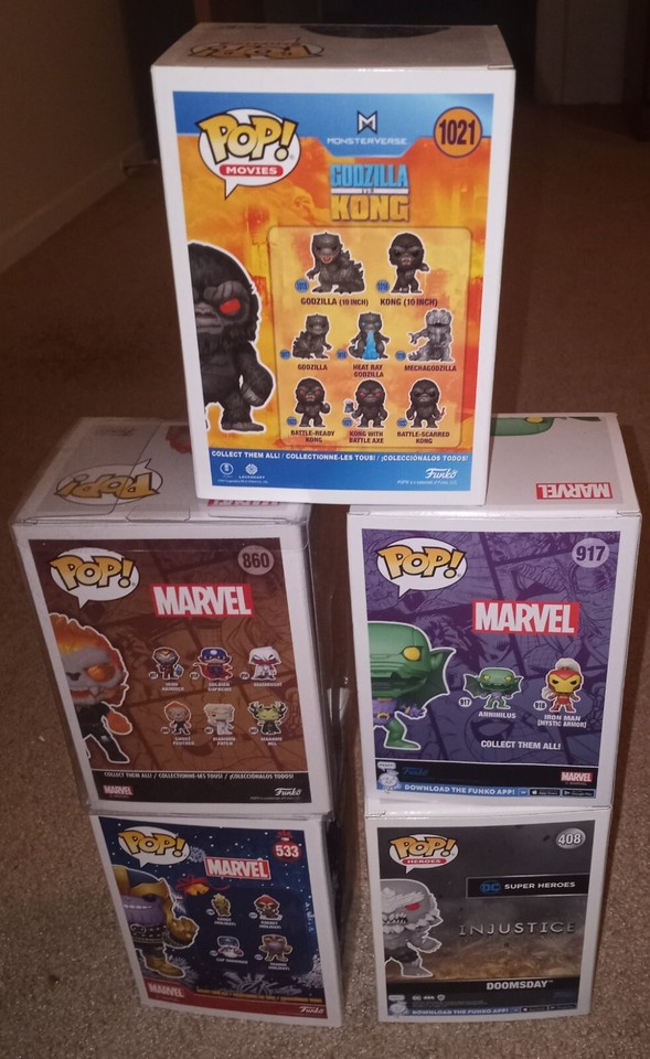 Lot Of 5 Funko Pops | eBay