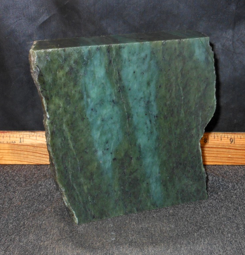 Washington State Jade 1 1/4" Slab, Translucency Almost 3 Pounds | eBay