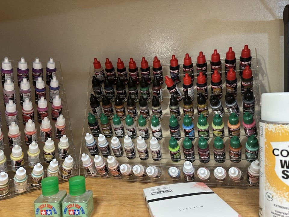 The Army Painter Warpaints Fanatic: Complete Set + extras (No Box- All ...