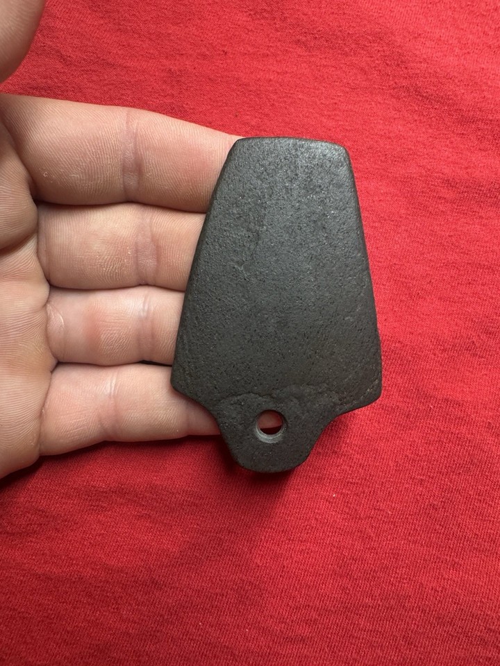 Indian Artifact Slate Pendant Gorget Arrowhead | eBay