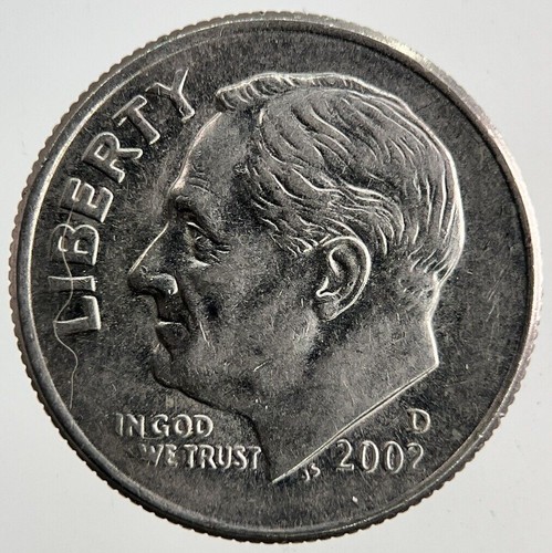 2002-D US USA Roosevelt Dime Coin | Very High Grade | eBay