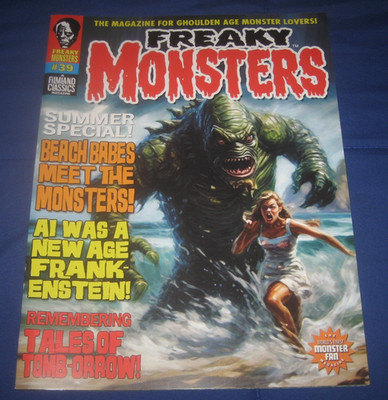 FREAKY MONSTERS # 39 - Great cover art ! CLASSIC MONSTERS | eBay