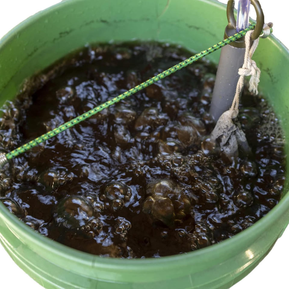 Worm Brew - Compost Tea & Worm Casting Tea Brewer - 5 Gallon Bucket ...