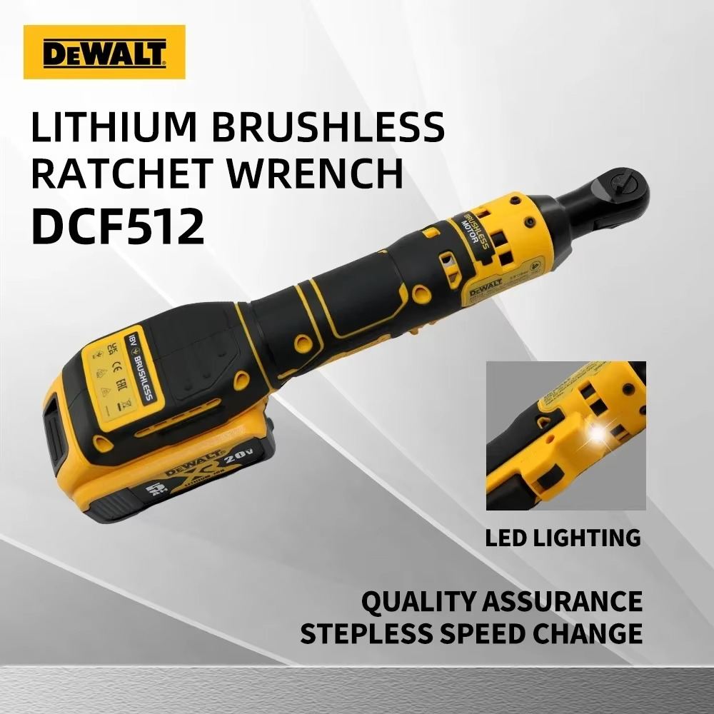 DeWalt DCF512 Ratchet Wrench Atomic Compact Brushless 3/8'' 20V (Tool ...