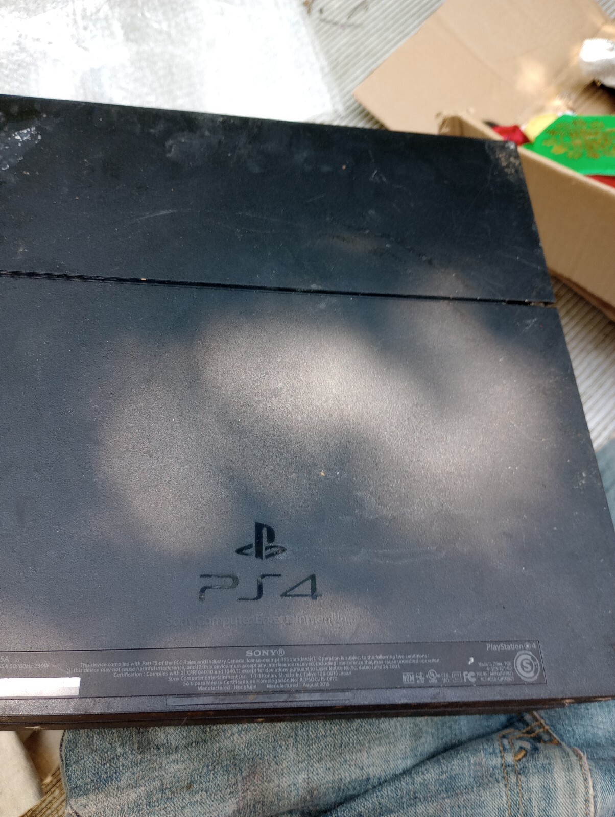 Regular playstation 4 console used Works Console And Controller Only | eBay