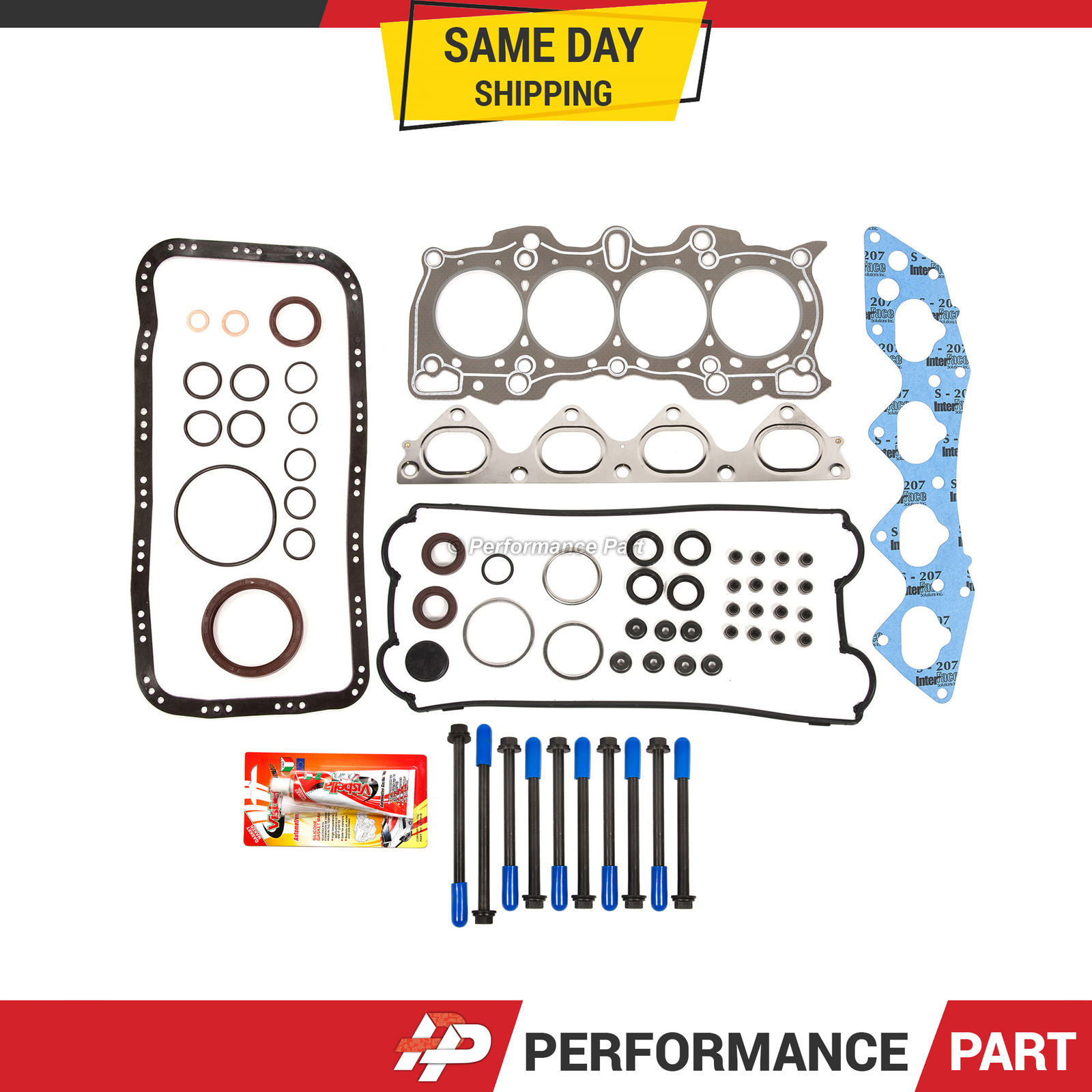Full Gasket Set Head Bolts for 97-01 Honda CR-V B20Z2 B20B4 2.0L DOHC ...