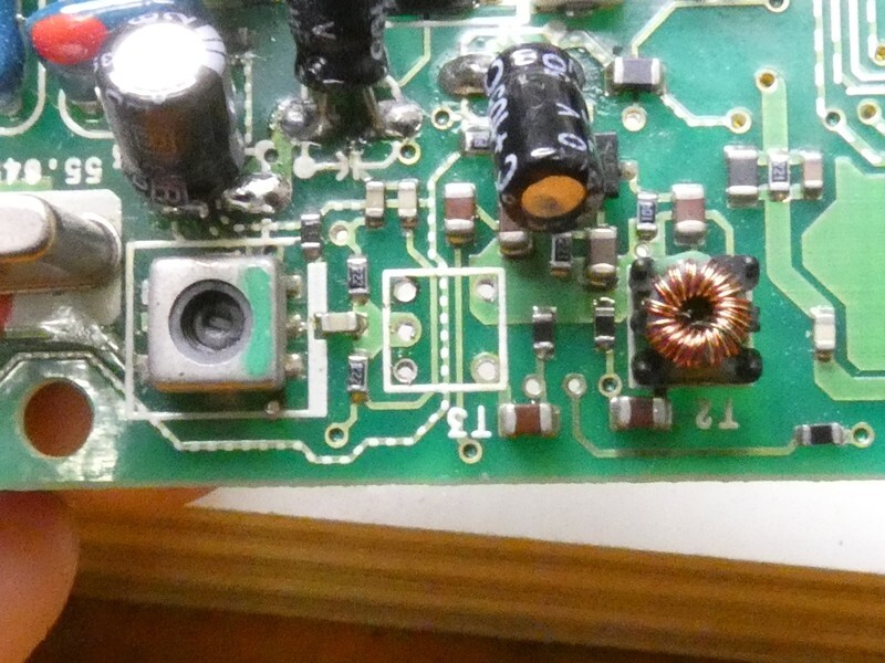 Sony ICF - SW55 shortwave radio / Radial Capacitor Replacement Repair ...