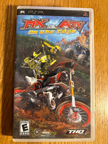 MX vs ATV On the Edge PlayStation Portable PSP Taped READ | eBay