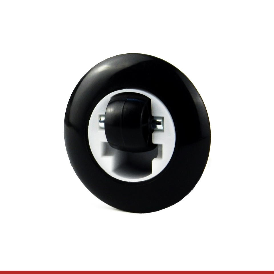 4 Furniture Roller Glide Hidden Invisible Wheel Castor Base Mount ...