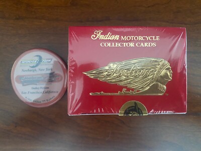 Indian Motorcycle Collector Cards Series II Limited Edition Factory Set ...