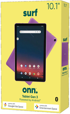 Onn. Tablet Surf Gen 3 10.1" (1280x800) 32GB Quad-Core Android 11 Go ...