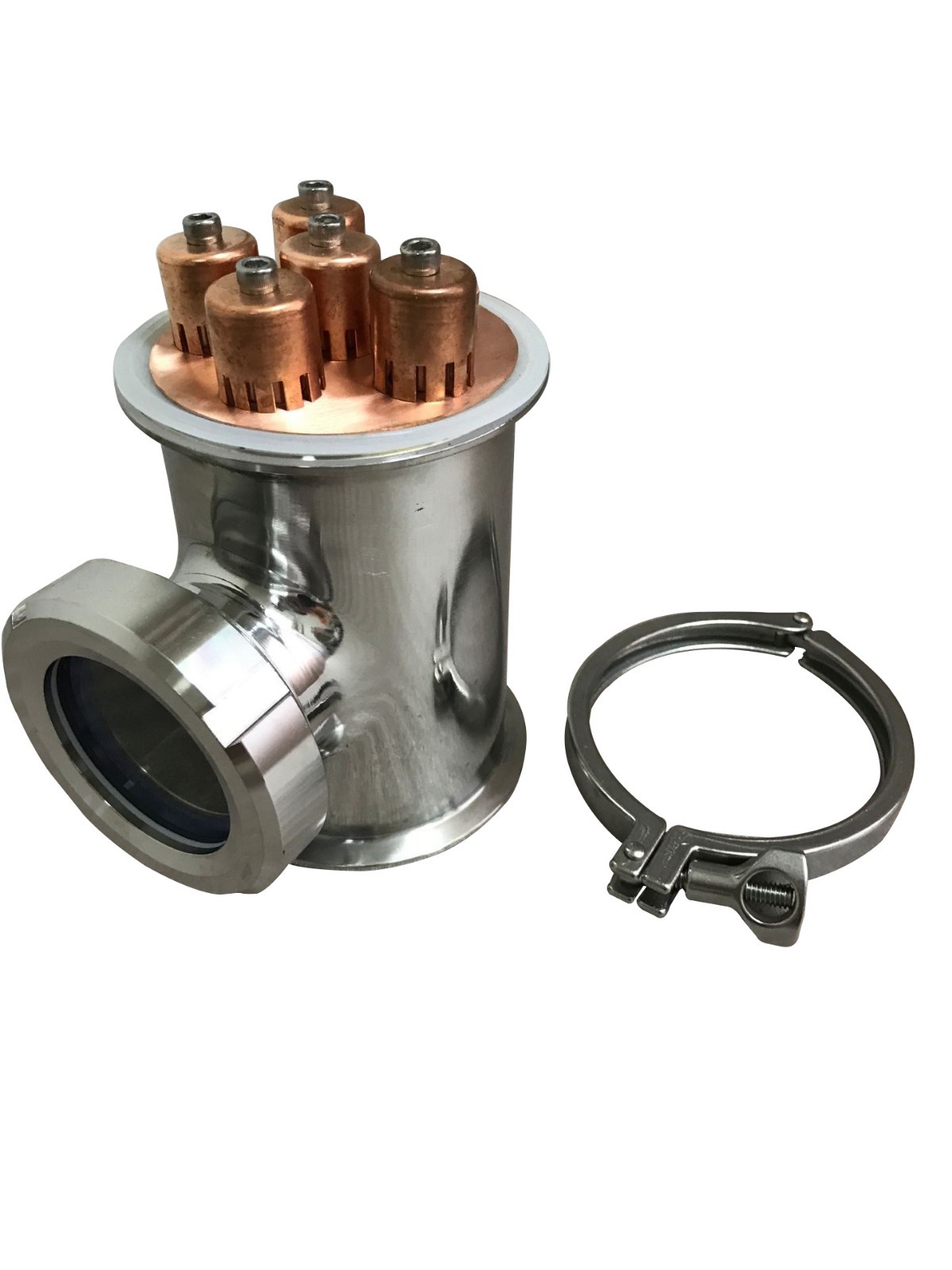 Reflux Still Complete Setup 26 Gal 100L Stainless Tri Clamp Moonshine ...