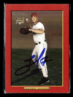 2006 Topps Turkey Red #594 Jeff Mathis Red IN PERSON AUTO! | eBay