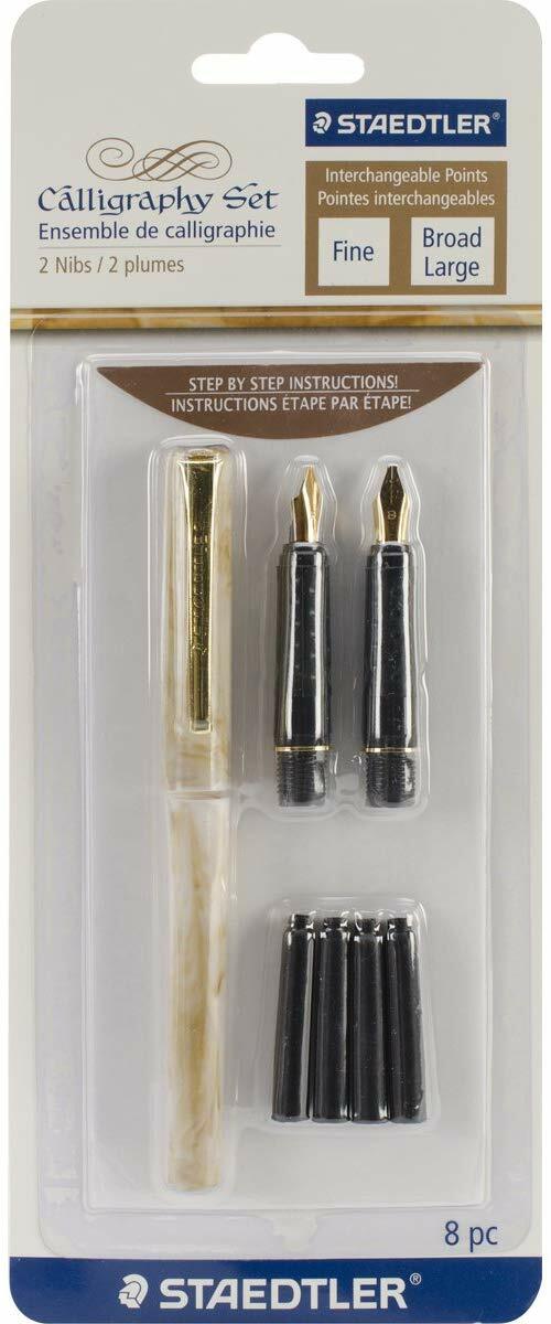 STAEDTLER Calligraphy Pen Set 8pcs | eBay