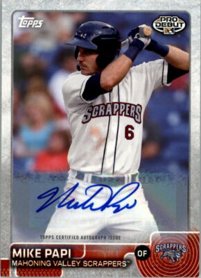 2015 Topps Pro Debut Autographs #4 Mike Papi Auto - NM-MT | eBay